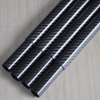 China 100% 3K Telescoping Carbon Fiber Poles High Pressure Resistance for sale