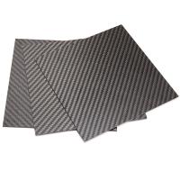 China 100% 3K Twill Glossy CNC Carbon Fiber Sheet High Pressure Resistance for sale