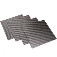 China Corrosion Resistance 3K Full Carbon Fiber Sheet Twill Weave Matte Surface for sale