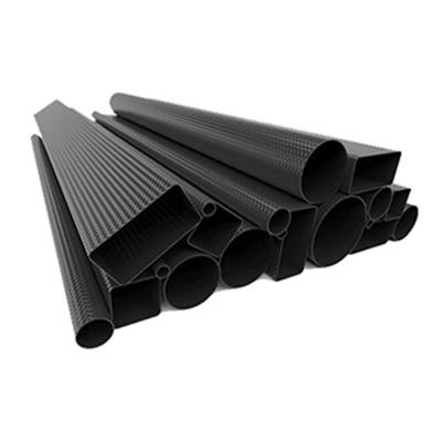 China High Strength Low Weight Carbon Fiber Rectangular Tube UV Resistant for sale