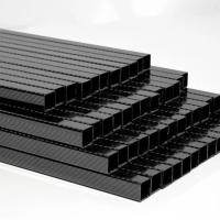 China Braided Carbon Fiber Square Tubes High Strength Lightweight for sale