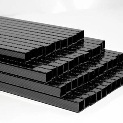 China Braided Carbon Fiber Square Tubes High Strength Lightweight for sale