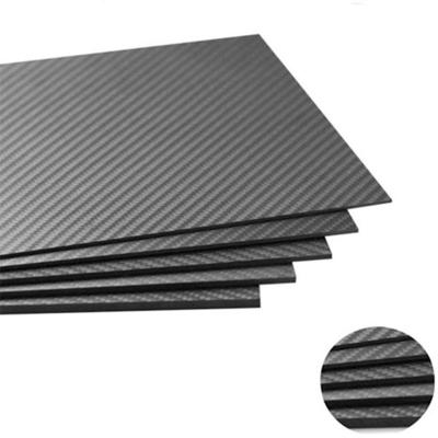 China 600mm X 500mm X 2.5mm Carbon Fiber Plate - Strong Corrosion Resistance for sale