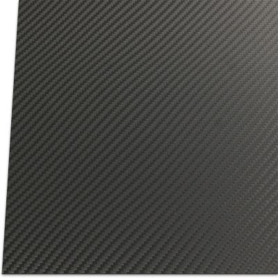 China 2 X 2 Twill 3K Woven Carbon Fiber Sheet High Strength 1mm for sale