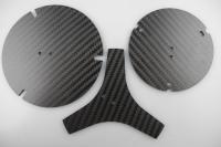 China Customized Carbon Fiber CNC Service , Carbon Fiber Plate For Blind Groove Machining for sale