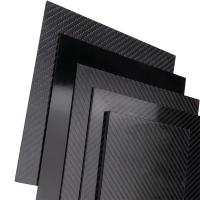 China Plain Weave Carbon Fiber Sheet 5mm Thick 500mm X 1000mm for sale