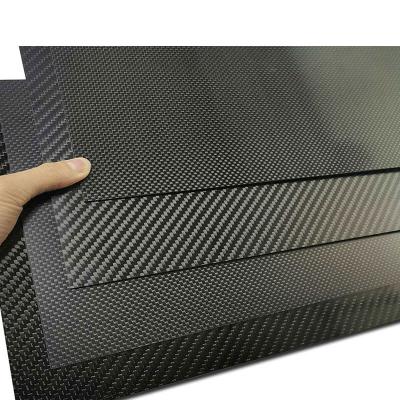 China Lightweight 3K Carbon Fiber Sheet  5mm Thick 200 X 300mm for sale