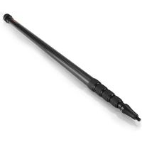 China Rolled Wrapping 3K Carbon Fiber Telescopic Tube Max Extend Near 2.0 Meters Long for sale