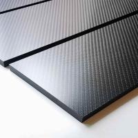 China 100% Carbon Fiber Plate / Panel / Sheet 3K Twill Weave Glossy / Matte Surface 0.5 - 3mm for sale