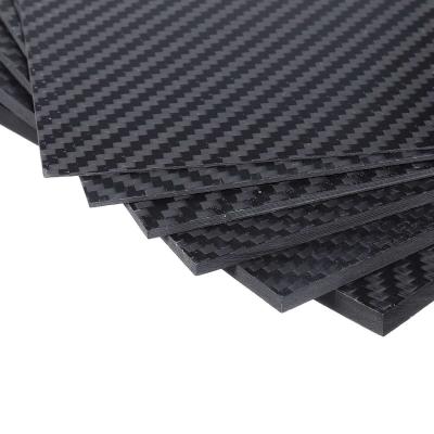 China Anti Aging Flexibility 3K Carbon Fiber Board 200x300mm 1mm To 5mm Thickness for sale