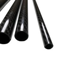China Hollow 3K Carbon Fiber Pipe Tube 34mm X 32mm X 1000mm for sale