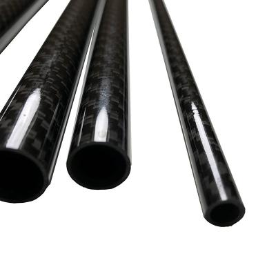 China Hollow 3K Carbon Fiber Pipe Tube 34mm X 32mm X 1000mm for sale