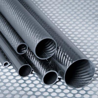 China 100% 3K Carbon Fiber Tube Super Strength And Superior Stiffness Flexible for sale