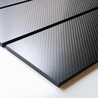 China High Hardness Board Material Twill Carbon Fiber Plate Sheet With Bright Glossy Surface for sale