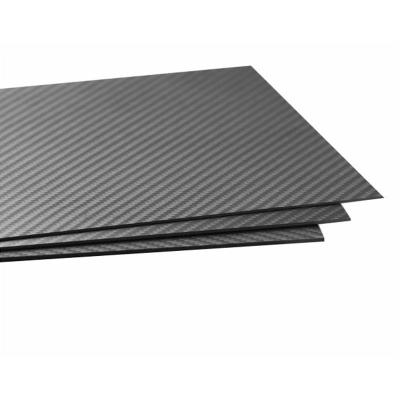 China 100% 3K Carbon Fiber Plate 3mm Plain Weave Panel Sheet for sale