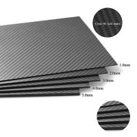 China Custom Size High Strength 100% Carbon Fiber Sheets Matte / Gloss Surface for sale