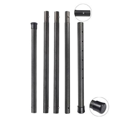 China 1000mm Long Carbon Fiber Tube 14mm Internal Diameter 3mm Thickness for sale