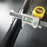 China Adjustable Length Telescopic 3K Carbon Fiber Pole Reach High For Various Purposes for sale