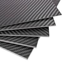 China 100% 3K Twill Matte Carbon Fiber Plate High Modulus Corrosion Resistance for sale
