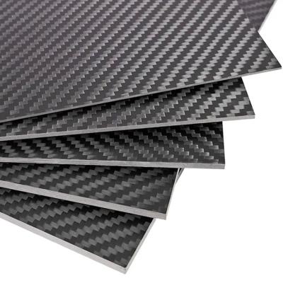 China 100% 3K Twill Matte Carbon Fiber Plate High Modulus Corrosion Resistance for sale