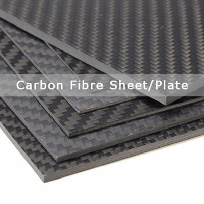 China 3K Twill Roll Wrapped Matte Finish Carbon Fiber Plate 0.3mm 0.5mm 1mm 2mm 3mm for sale