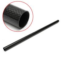 China Round Carbon Fiber Tube 2 Mm Thickness 1000 Mm Length for sale