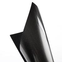China 3K Twill Plain 3K Flexible Carbon Fiber Sheet 0.1mm 0.2mm 0.3mm 0.5mm 0.6mm for sale