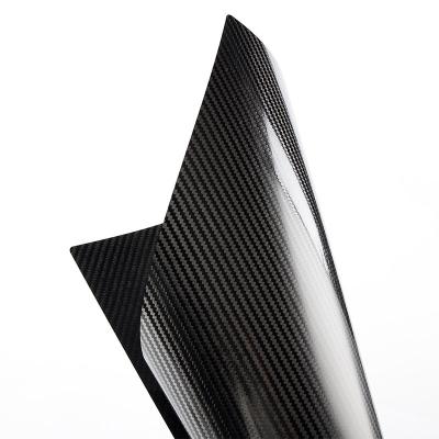 China 3K Twill Plain 3K Flexible Carbon Fiber Sheet 0.1mm 0.2mm 0.3mm 0.5mm 0.6mm for sale