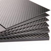 China 100% 3K Carbon Fiber Plain Weave Glossy Matte Carbon Fiber Plate High Strength OEM for sale