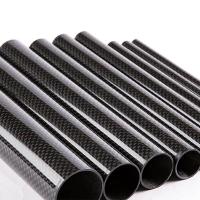 China Heat Resistant Corrosion Resistance Carbon Fiber Round Tube 6mm (OD) X 4mm (ID) for sale