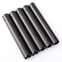 China Industrial Low Density Custom Carbon Fibre Tube High Strength Light Weight for sale
