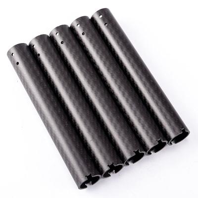 China Industrial Low Density Custom Carbon Fibre Tube High Strength Light Weight for sale