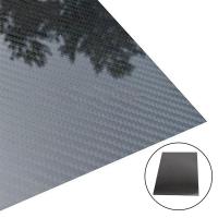 China Heat Resistant 100% 3K Glossy Surface Carbon Fiber Plate - Aerospace Grade for sale