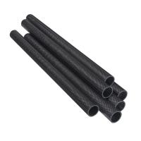 China Customized Multiple Purpose Roll Wrapped Carbon Fiber Tube / Tubing / Pipe / Rod for sale