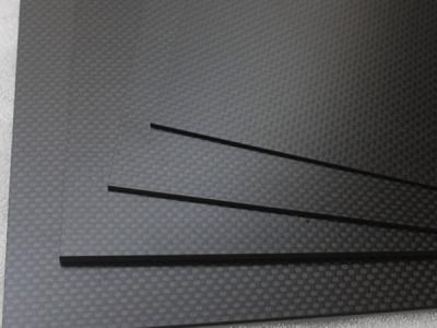 China 100% 3K Carbon Fiber Laminate Plate Twill Weave Panel Sheet 1.5MM Thickness Matte Finish for sale