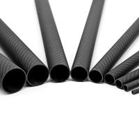 China High Strength Carbon Fiber Tube Twill Weave 1/2