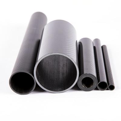 China Twill Roll Wrapped Carbon Fiber Tubes High Strength High Stiffness And Lightweight for sale