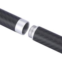 China 2m Carbon Telescopic Pole Twist Locking Carbon Fiber Telescopic Tube Connectors for sale
