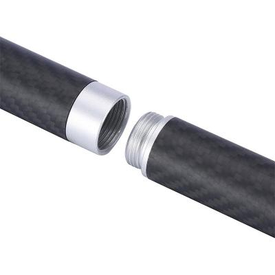 China 2m Carbon Telescopic Pole Twist Locking Carbon Fiber Telescopic Tube Connectors for sale