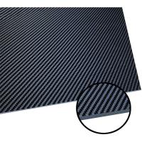 China 100% 3K Laminated Carbon Fiber Flat Sheets High Pressure Resistance for sale