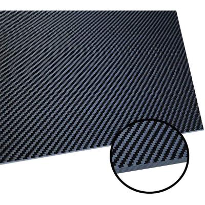 China 100% 3K Laminated Carbon Fiber Flat Sheets High Pressure Resistance for sale