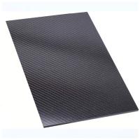 China Flat Matte Glossy 3K Carbon Fiber Sheet High Strength Composite Material UV Resistant for sale