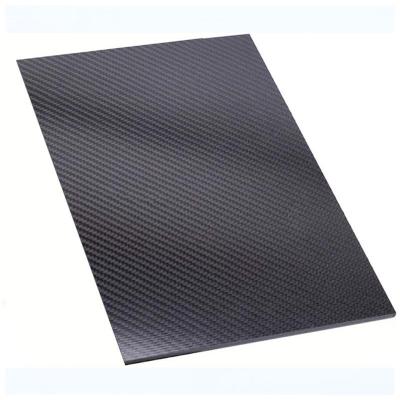 China Flat Matte Glossy 3K Carbon Fiber Sheet High Strength Composite Material UV Resistant for sale
