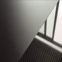 China Twill Matte Finish 3K Carbon Fiber Laminate Sheet Strong Corrosion Resistance for sale