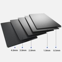 China Waterproof High Strength Carbon Fiber Sheet Customized Sizes Various Color for sale