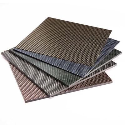 China Customized Size Carbon Fiber Laminated Sheet 1mm 2mm 3mm 4mm 5mm for sale
