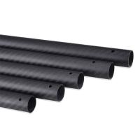 China Extremely Strong and Durable Industrial Roll Wrapped Carbon Fiber Tube for sale