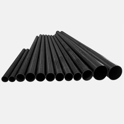 China Customization 3K Matte Glossy Twill Plain Surface Carbon Fiber Tube Pipe 16mm for sale