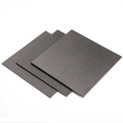 China High Strength Durable Light 3K Carbon Fiber Board Composite Sheet 500mmx500mm for sale