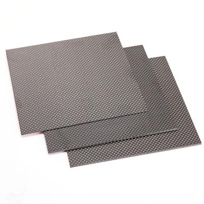 China Water Resistant Corrosion Resistance 100% 3K Flexibility 3mm Carbon Fiber Plate for sale